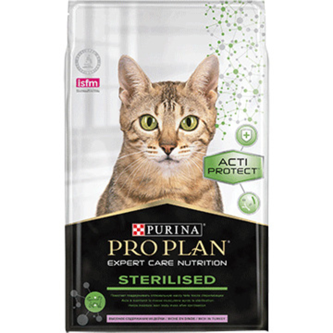 PRO PLAN® EXPERT CARE NUTRITION STERILISED rikt på kalkon | Purina
